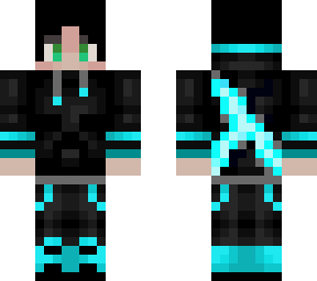 thunder neon boy skin | Minecraft Skin