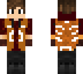 BNSF Railroad Worker | Minecraft Skin