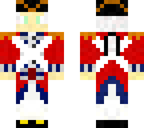 British Navy Red | Minecraft Skin