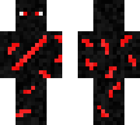 Evil shadow figure | Minecraft Skin