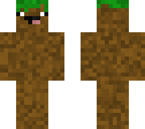 Grass Block Noob | Minecraft Skin