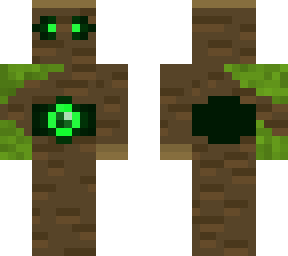 My new JUNGLE tree skin | Minecraft Skin