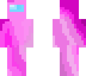 Pink Among us skin | Minecraft Skin