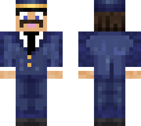Polar Express Conductor | Minecraft Skin