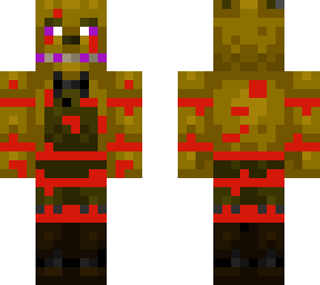 Purple guy springlocked dead | Minecraft Skin