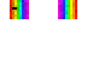 Rainbow head | Minecraft Skin