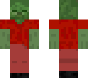 red zombie | Minecraft Skin
