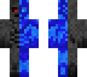 Skeleton Cyborg | Minecraft Skin