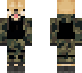 Tactical doge | Minecraft Skin