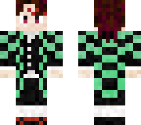 Tanjiro - Demon Slayer | Minecraft Skin