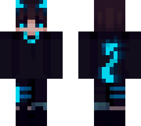 Blue Demon | Minecraft Skin