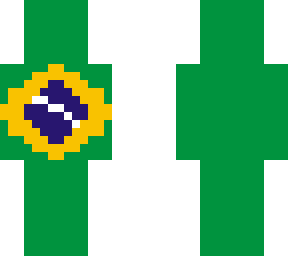 Brazil Flag Skin | Minecraft Skin