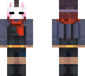 Bunny Mask Girl | Minecraft Skin