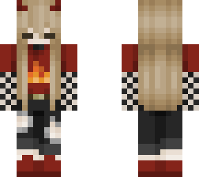 demon cute emo skin | Minecraft Skin