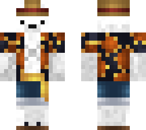 DRESSROSA LUFFY POLAR BEAR | Minecraft Skin
