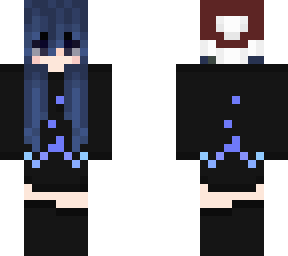 inappropriate w santa hat | Minecraft Skin