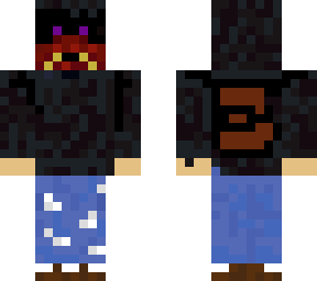 LoopYwonderS skin(with oni mask) | Minecraft Skin