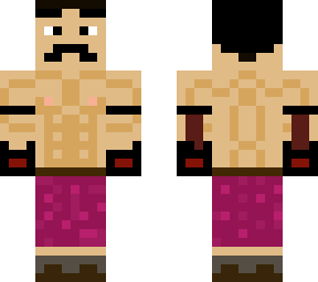 macho man | Minecraft Skins