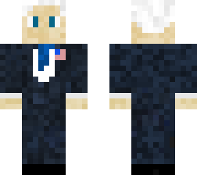 President Elect: Joe Biden (46 Pres.) | Minecraft Skin