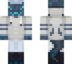 Protogen hoodie, edit | Minecraft Skin