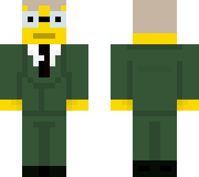 Smithers in burns suit | Minecraft Skin