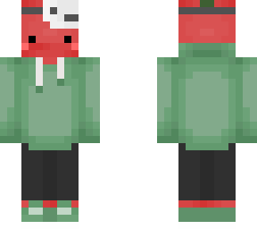 Tomato Dream Hoodie with Mask | Minecraft Skin