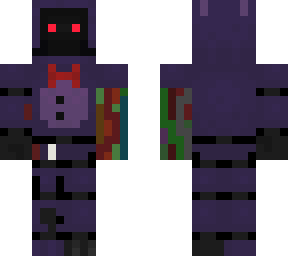 Withered Bonnie | Minecraft Skins