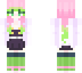 kimetsu no yaiba mitsuri kanroji anime | Minecraft Skins