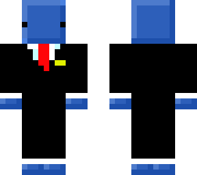 Blocky squid | Minecraft Skin