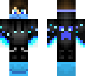 Blue Fire | Minecraft Skin