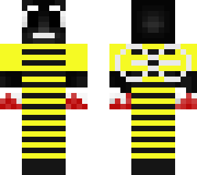 Buzzy Bee Cartoon Cat | Minecraft Skin
