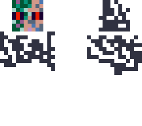 Creepy zombie-ghost skin | Minecraft Skin