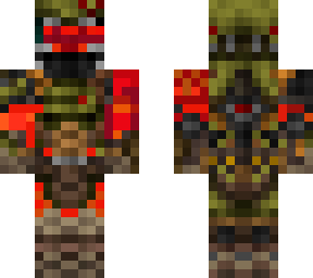 Demonic Doom Slayer | Minecraft Skin