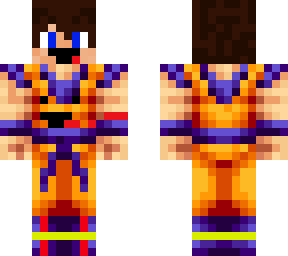 Derpy Goku Minecraft Skins