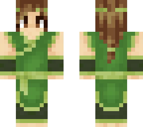 Female Earthbender | Minecraft Skin