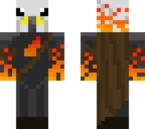 fiery falcon | Minecraft Skin