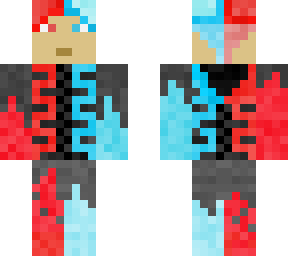 fire and ice | Minecraft Skin