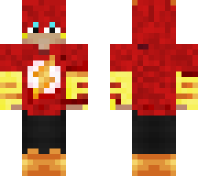 Flash(Barry Allen) | Minecraft Skin