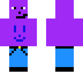 funny purple guy | Minecraft Skin