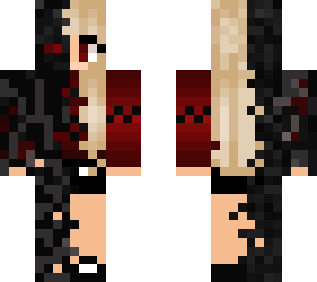 half demon girl | Minecraft Skins
