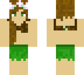 hula girl | Minecraft Skin