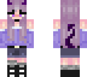 JustaMinx devil skin | Minecraft Skin