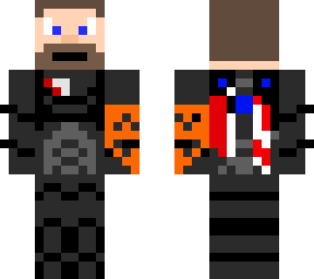 commander shepard | Minecraft Skins