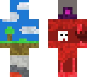 Nether vs Overworld! | Minecraft Skin