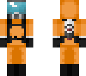 Orange was ejected | Minecraft Skin