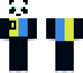 Panda wearing Lachy Merch | Minecraft Skin