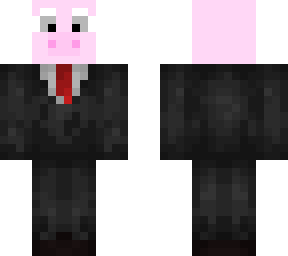 Pig in suit | Minecraft Skin