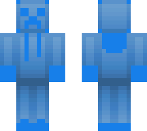 plasmo niebieski creeper | Minecraft Skin