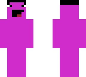 PURBLE NOOB FACE | Minecraft Skin
