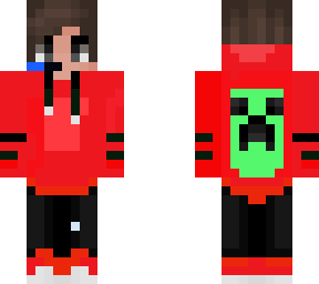 red gamer | Minecraft Skin